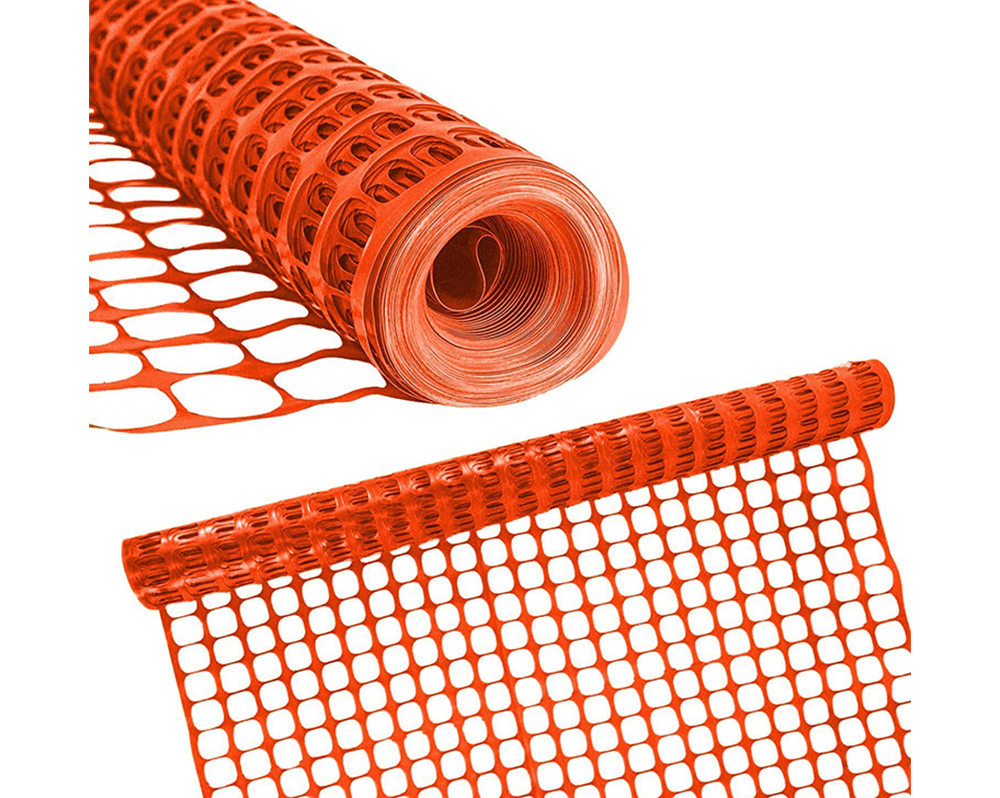 E-BR120-8040 Plastic Orange Mesh Fence