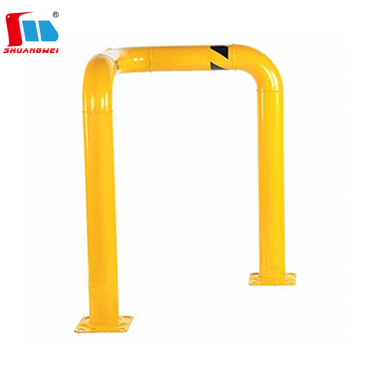 Metal Parking Protection Bollard Low Profile