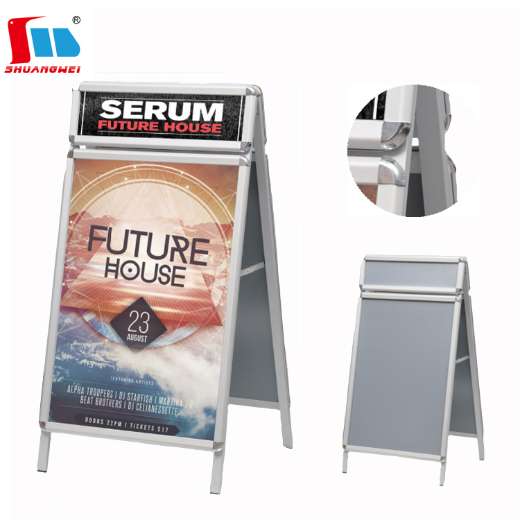 A Frame Sign Holder|Wholesale Outdoor Sign Stands And Metal Frames